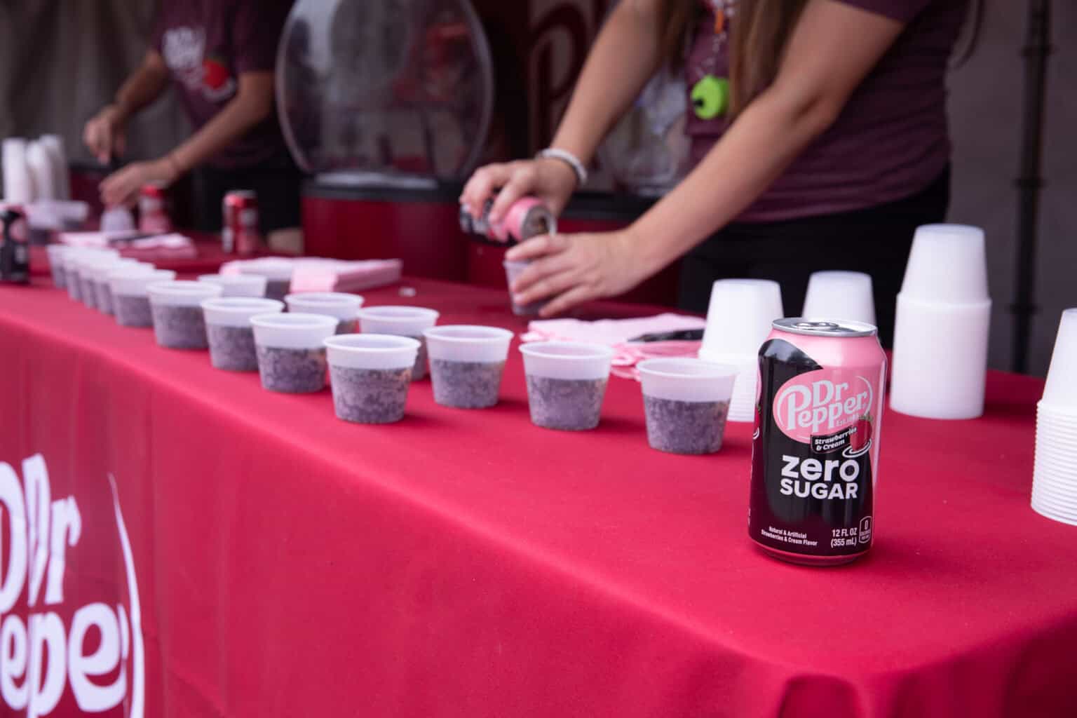 Dr Pepper New Flavor Sampling Activation - Event Marketing Strategies